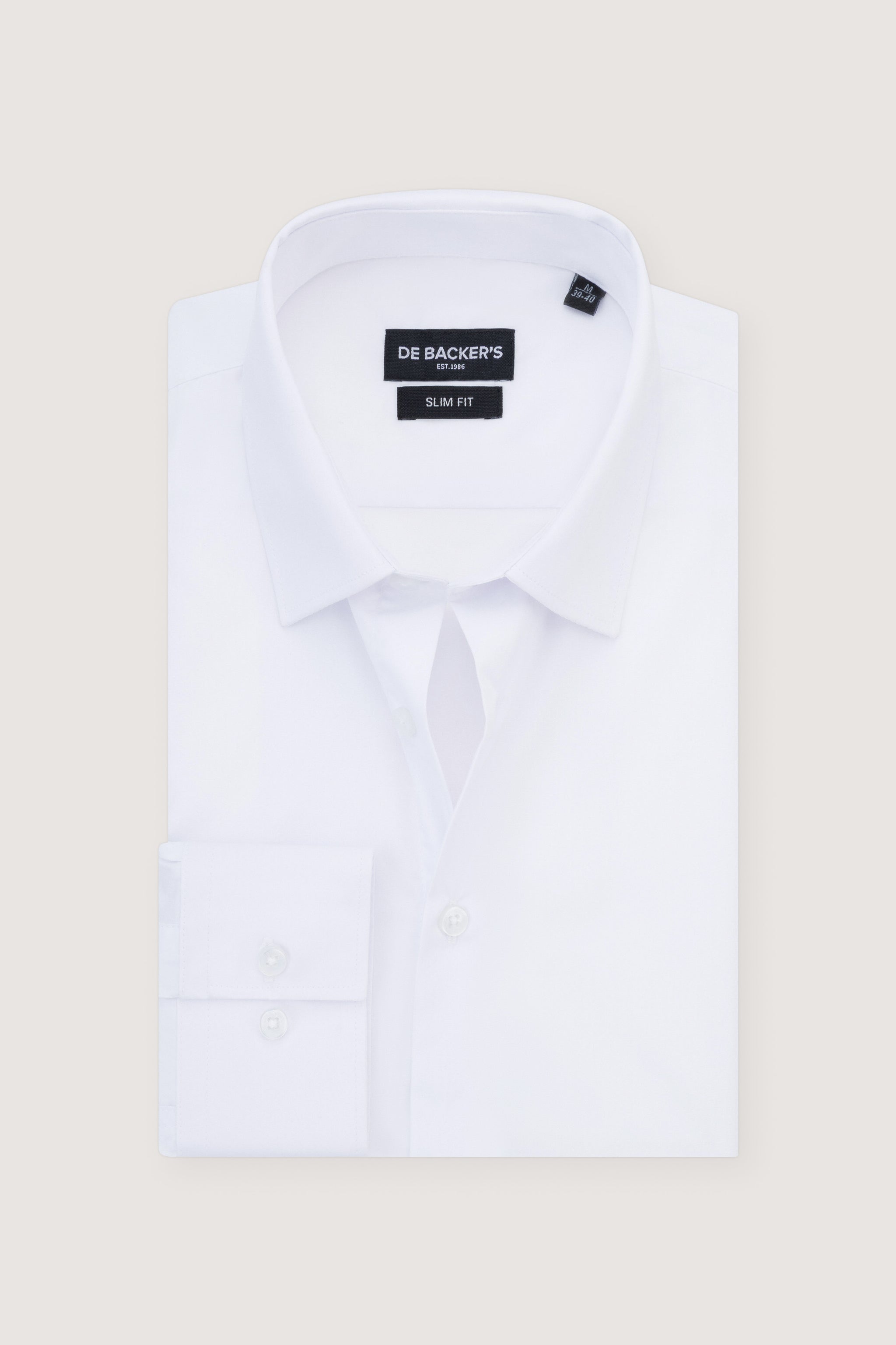 Solid Black Dacron Classic Shirt | Debackers