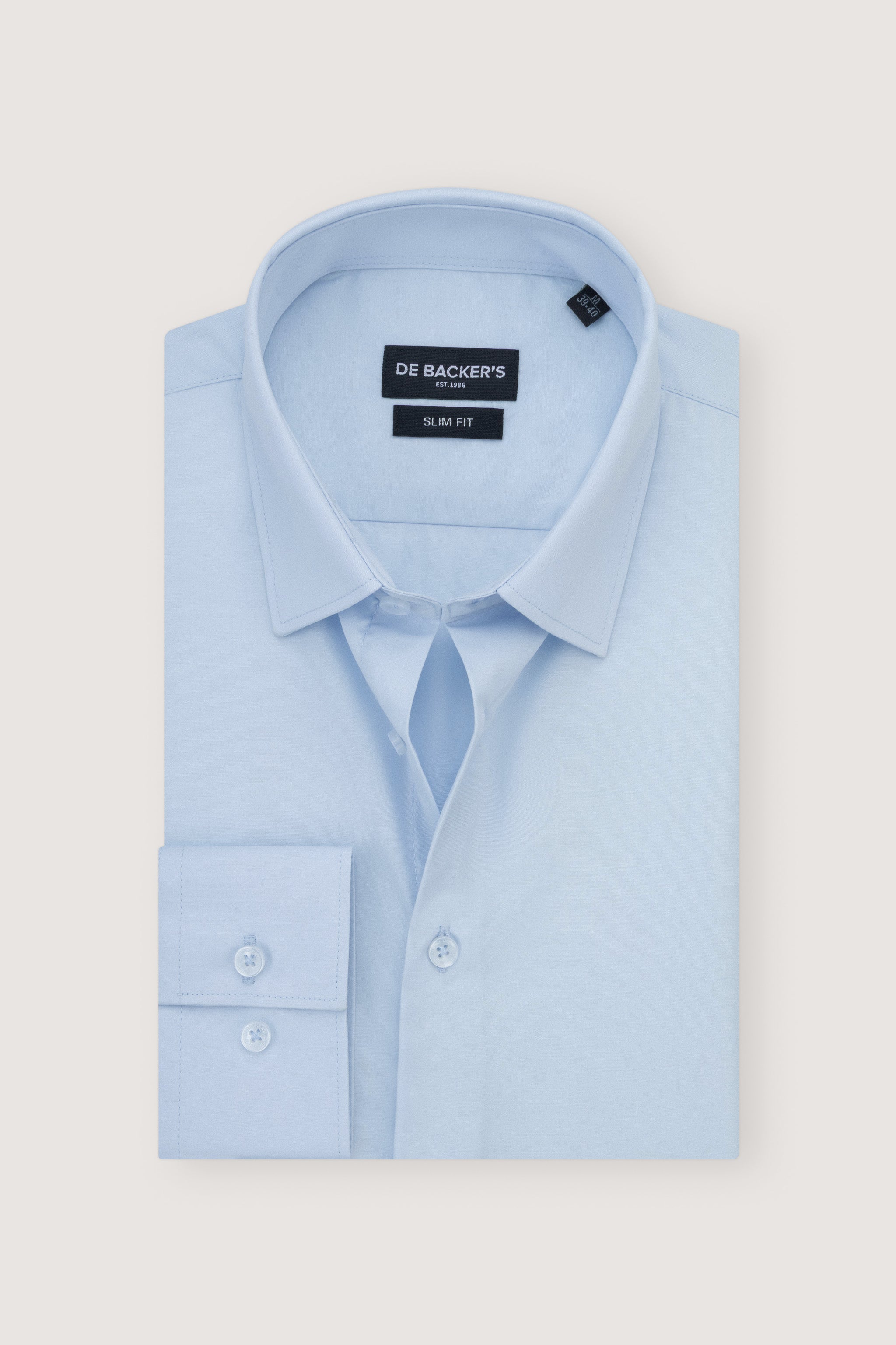 Solid Black Dacron Classic Shirt | Debackers